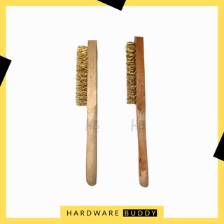 Brass Wire Brush With Wooden Handle/ Berus Besi Dawai Tembaga Halus ...