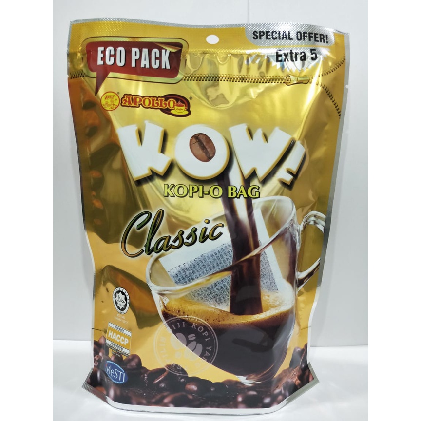 Apollo Kopi O Kow Classic Eco Pack | Shopee Malaysia