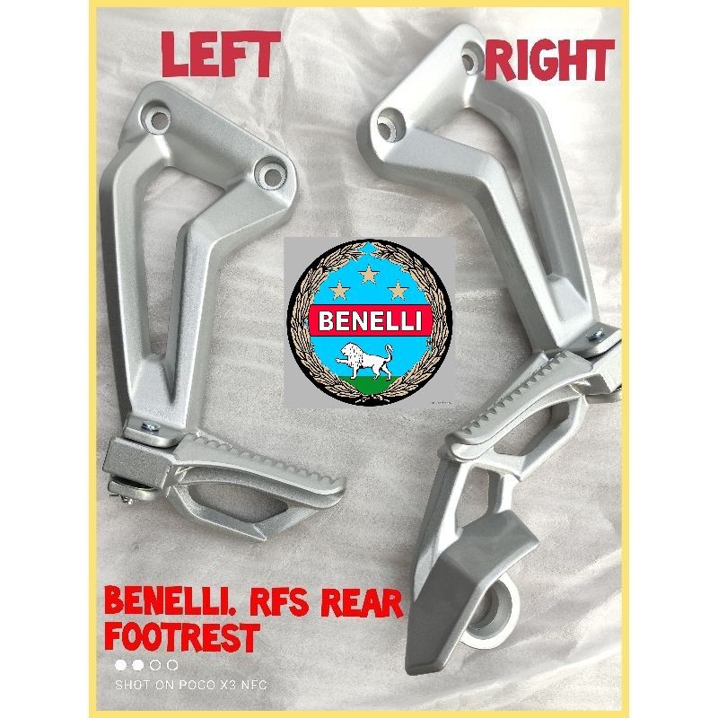 BENELLI RFS 150I REAR FOOTREST SET | Shopee Malaysia