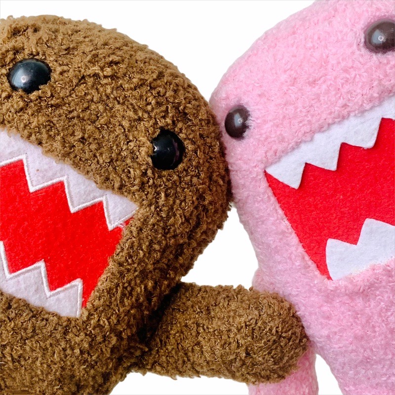 DOMO PINK AND BROWN BIG SIZE COLLECTION STUFFED CHARACTER TOYS | Shopee ...