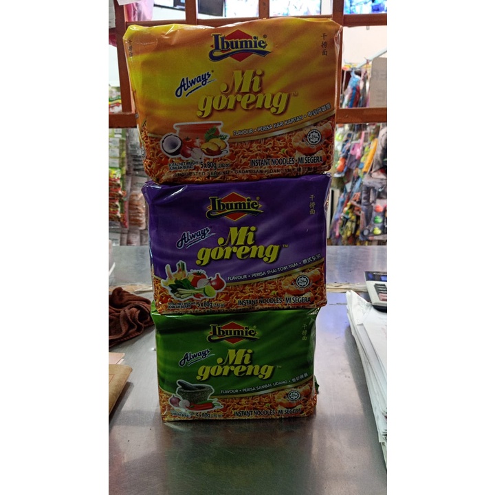 IBUMIE MI GORENG 5*80G | Shopee Malaysia