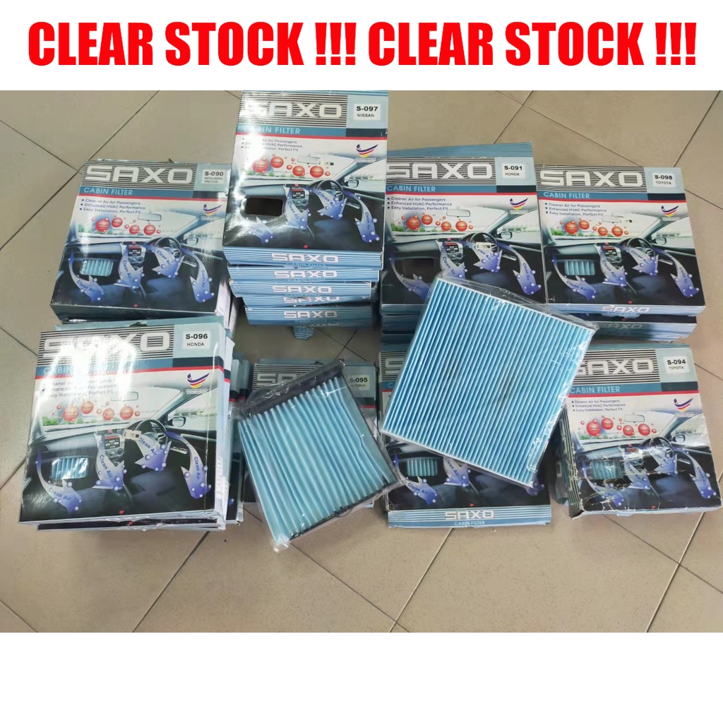CLEAR STOCK Car Aircond Filter Air Conditioner Filter Net / Aircond ...