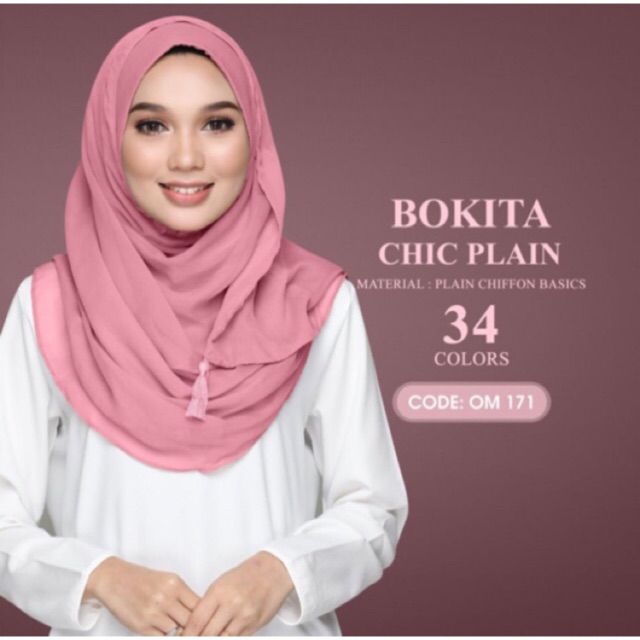 Chic Plain Bokitta 🎉🎉 | Shopee Malaysia