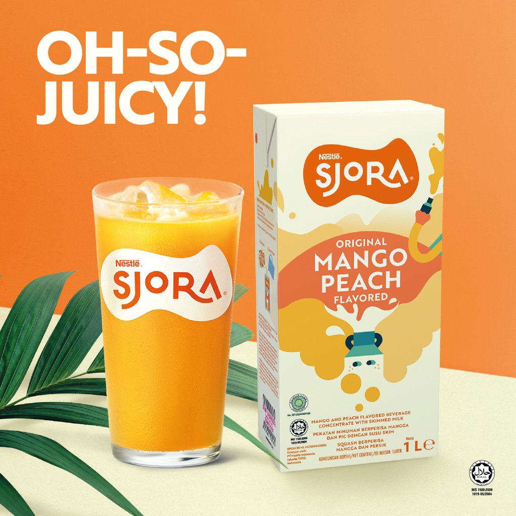 SJORA Mango Peach Concentrate - 1L | Shopee Malaysia
