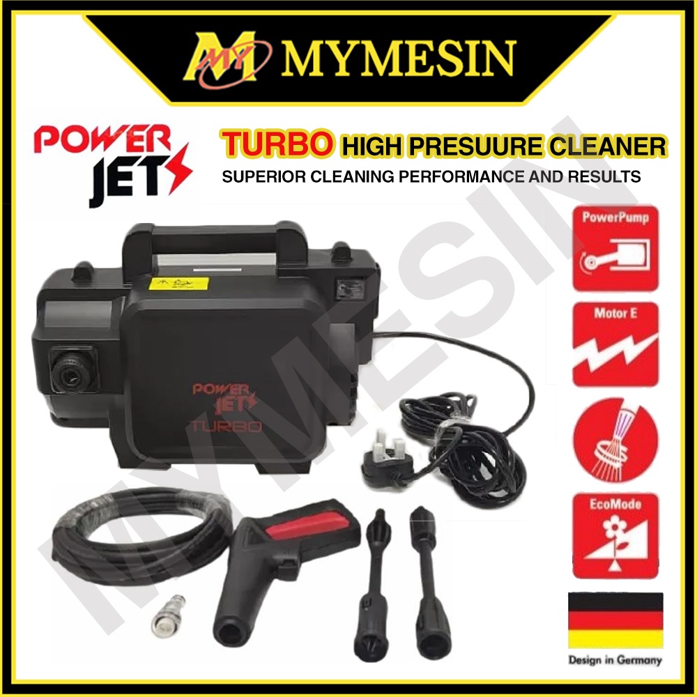 MY POWERJET Turbo High Pressure Cleaner Water Jet Sprayer Mesin Cuci ...