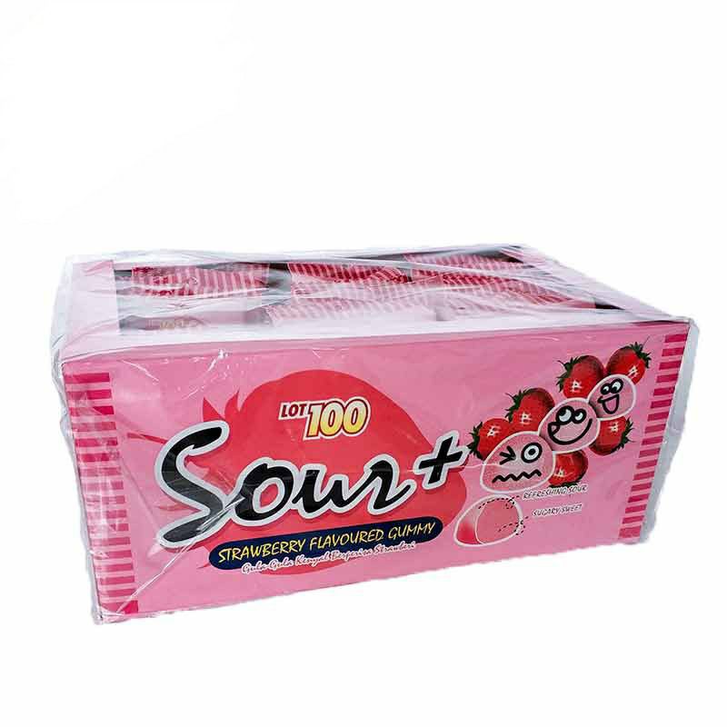 28g Lot 100 sour gummy (12 packets) | Shopee Malaysia