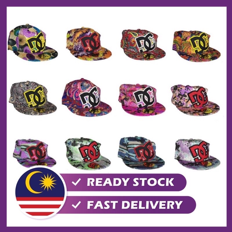 TOPI VIRAL TIKTOK 2021 DC HIGH QUALITY FITTED CAP | Shopee Malaysia