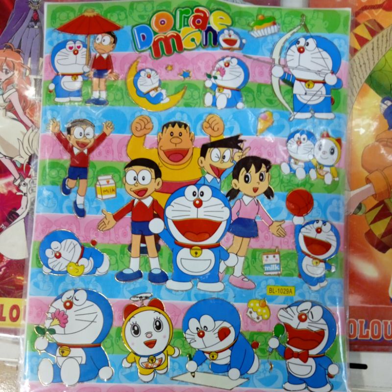 Sticker A4 size doraemon | Shopee Malaysia