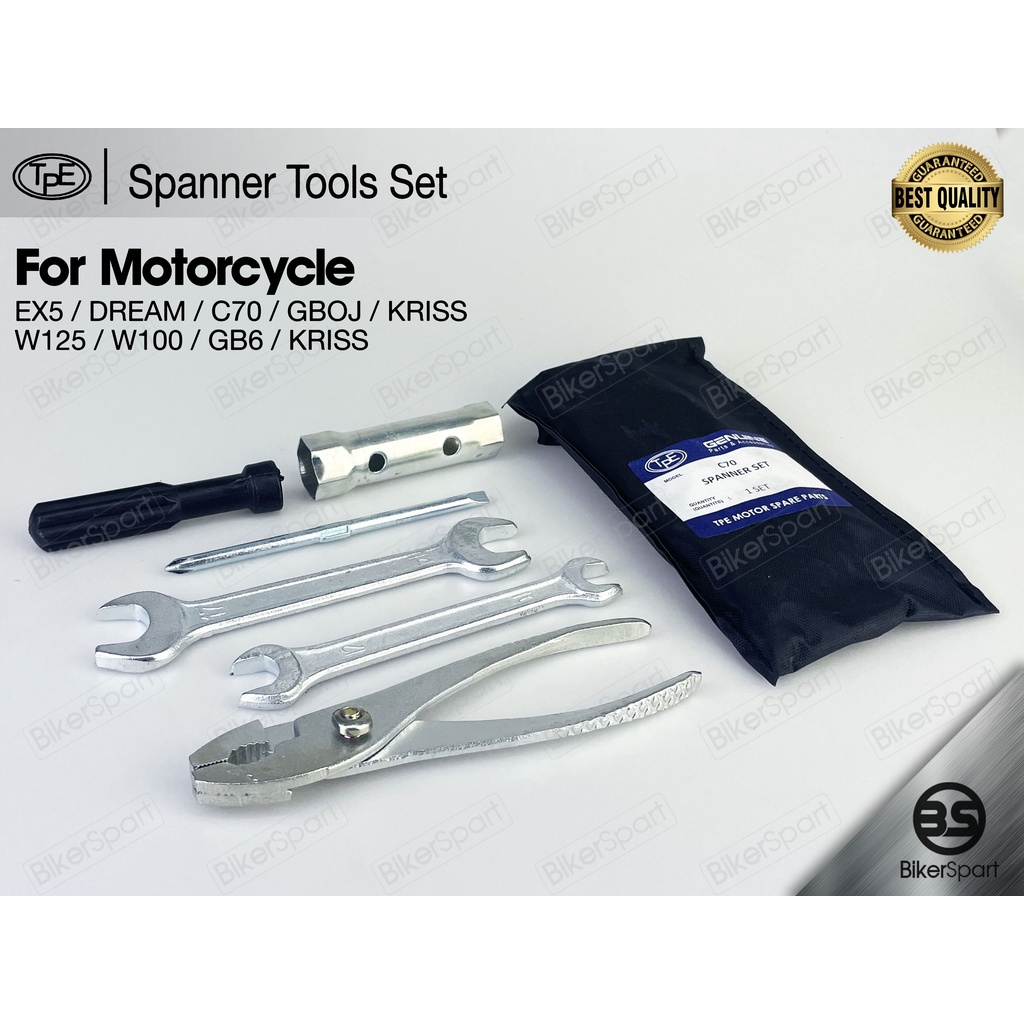 EX5 DREAM C70 GBOJ KRISS W125 W100 GB6 KRISS Plug Spanner Tools Set ...