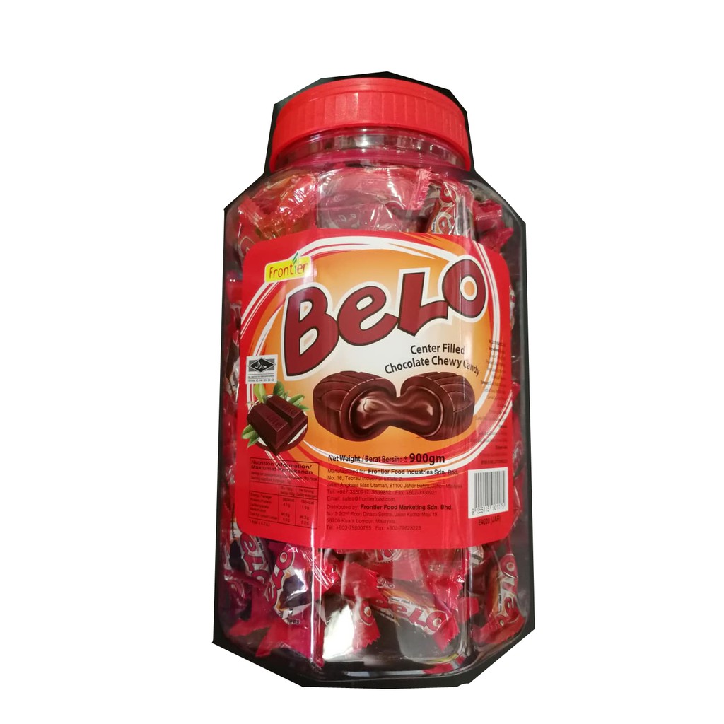 BELO CENTER FILLED CHOCOLATE CHEWY CANDY 900G | Shopee Malaysia
