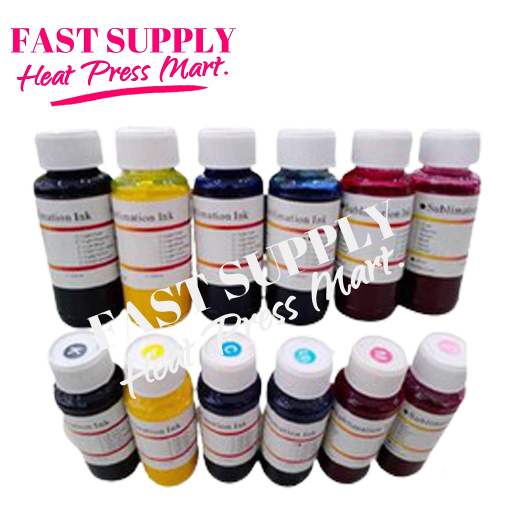 Sublimation China Ink (4 or 6 colours available) 100 ml | Shopee Malaysia