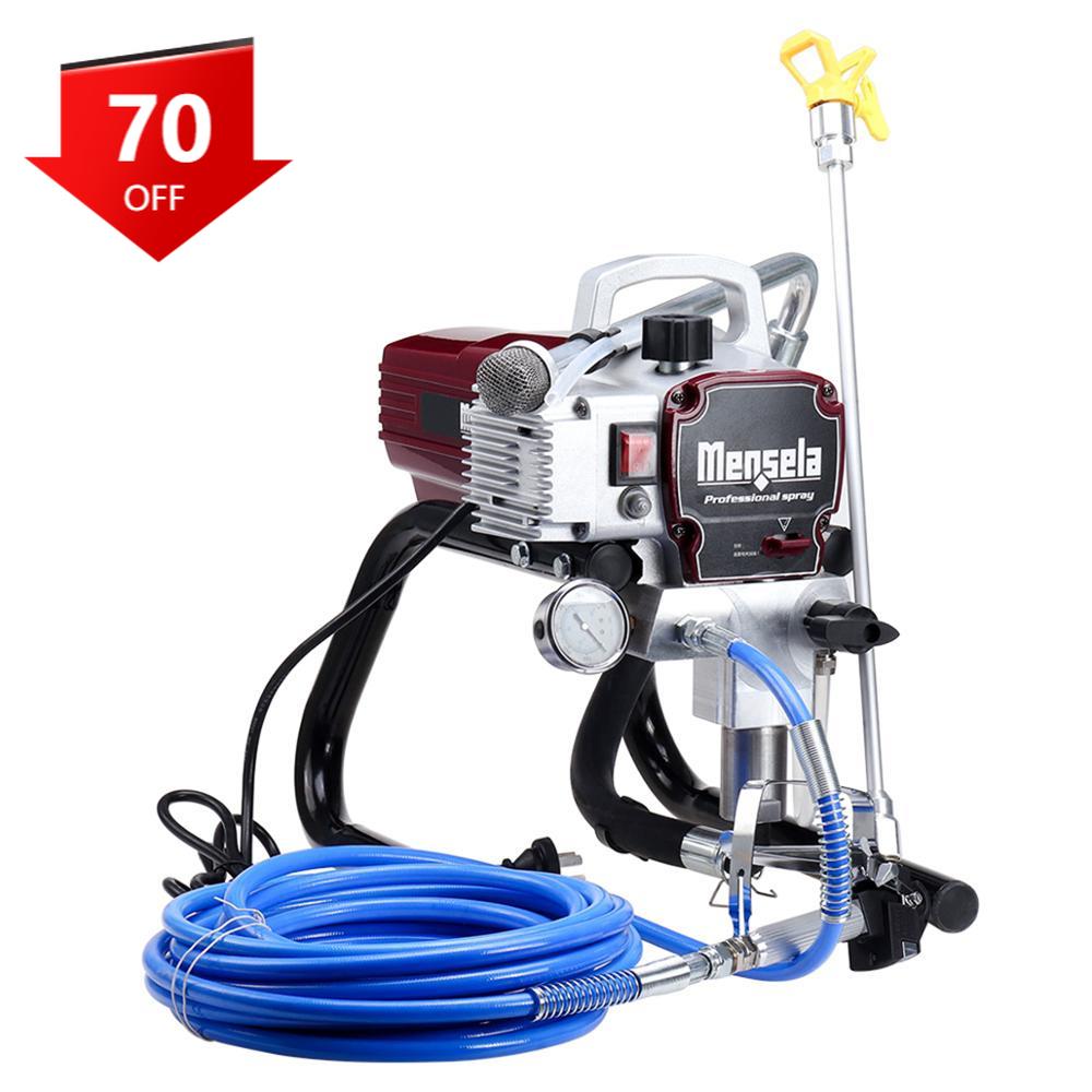 VEVOR Pro Airless Wall Paint Sprayer 1800W Electric Sprayer Gun Kit ...