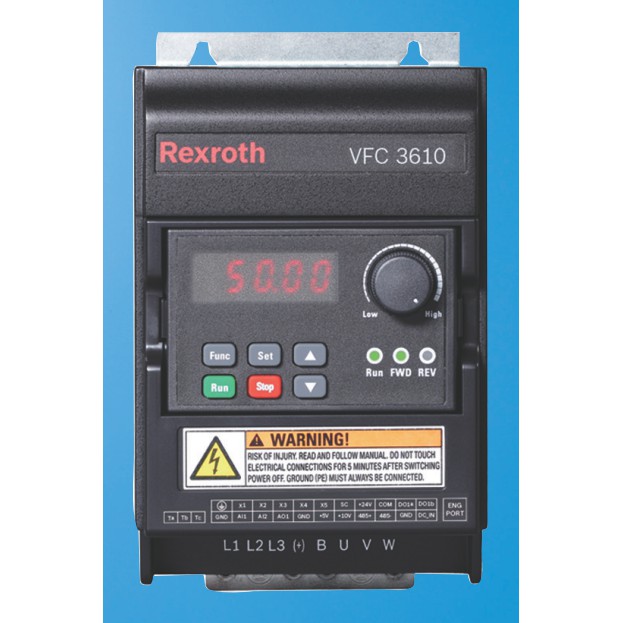 Frequency Converter Inverter Rexroth VFC 3610 Series 0.75KW 3 Phase ...