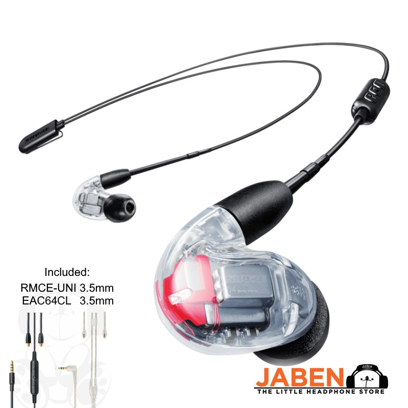 Shure SE846 Quad Drivers 3-in-1 Cable Sound Tuning Filter Bluetooth ...