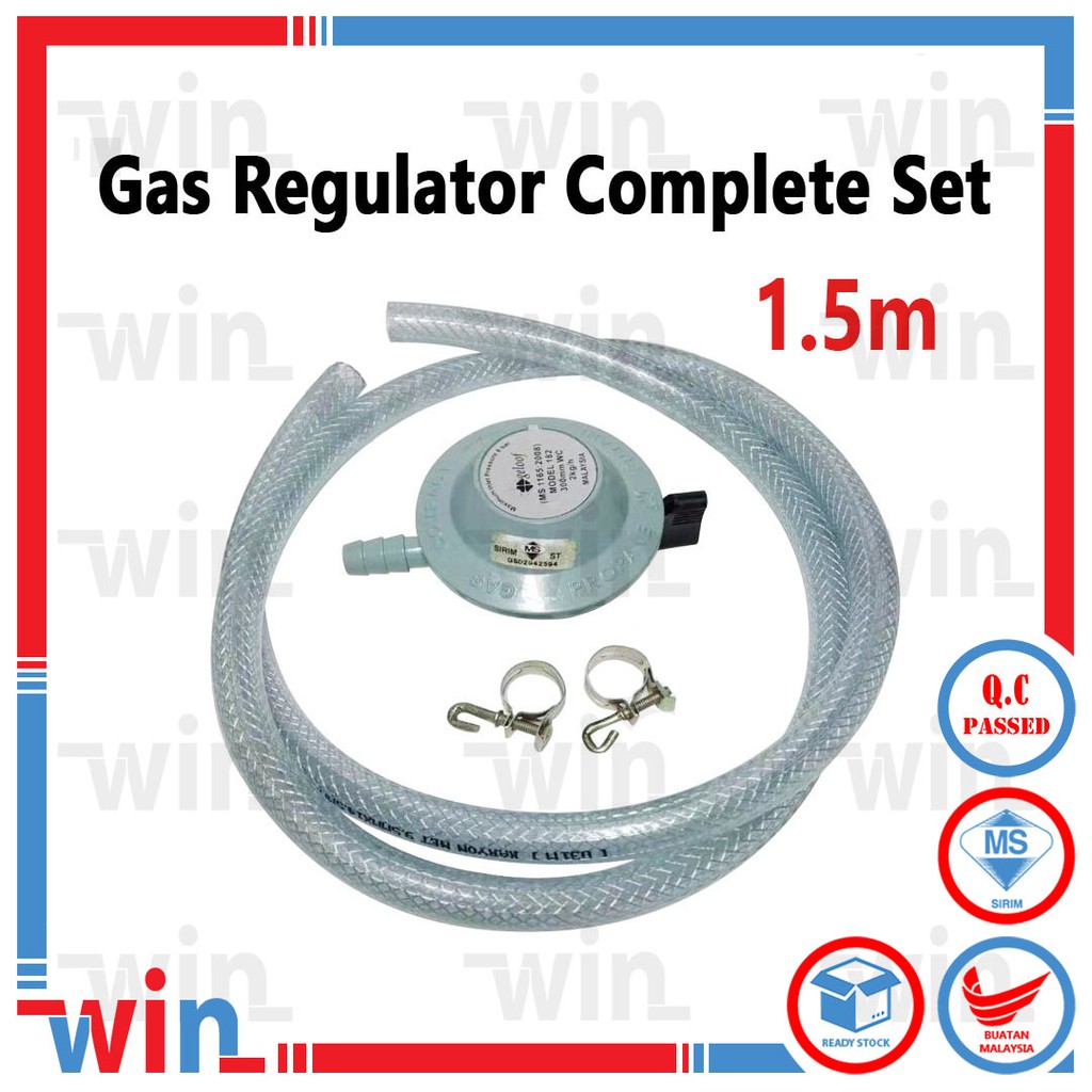 Gas Regulator Complete Set | Shopee Malaysia