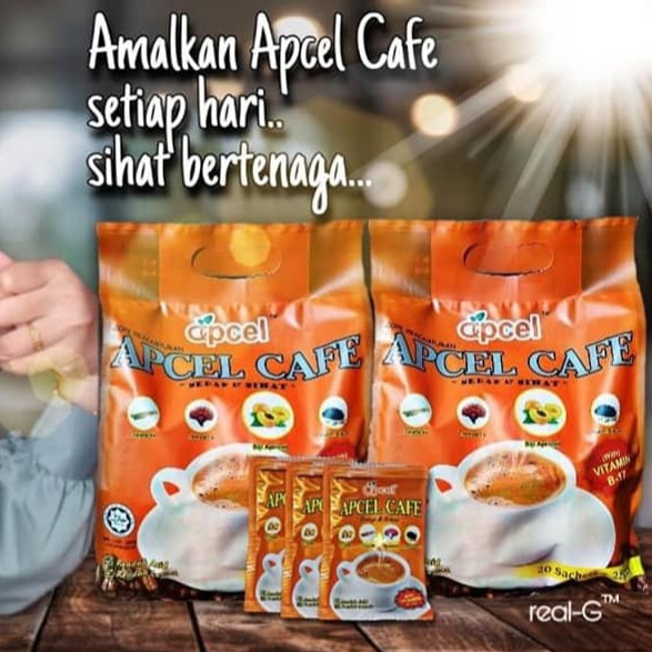 APCEL CAFE KOPI CAMPURAN BIJI APRICOT 20 SACHETS | Shopee Malaysia