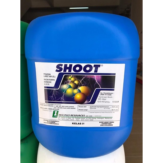 Shoot 20L HERBICIDE/RACUN RUMPAI | Shopee Malaysia