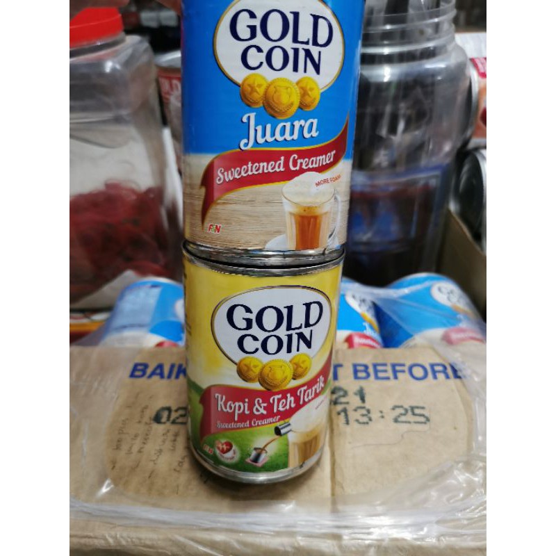 Susu Krimer Gold Coin Teh Tarik 500g | Shopee Malaysia