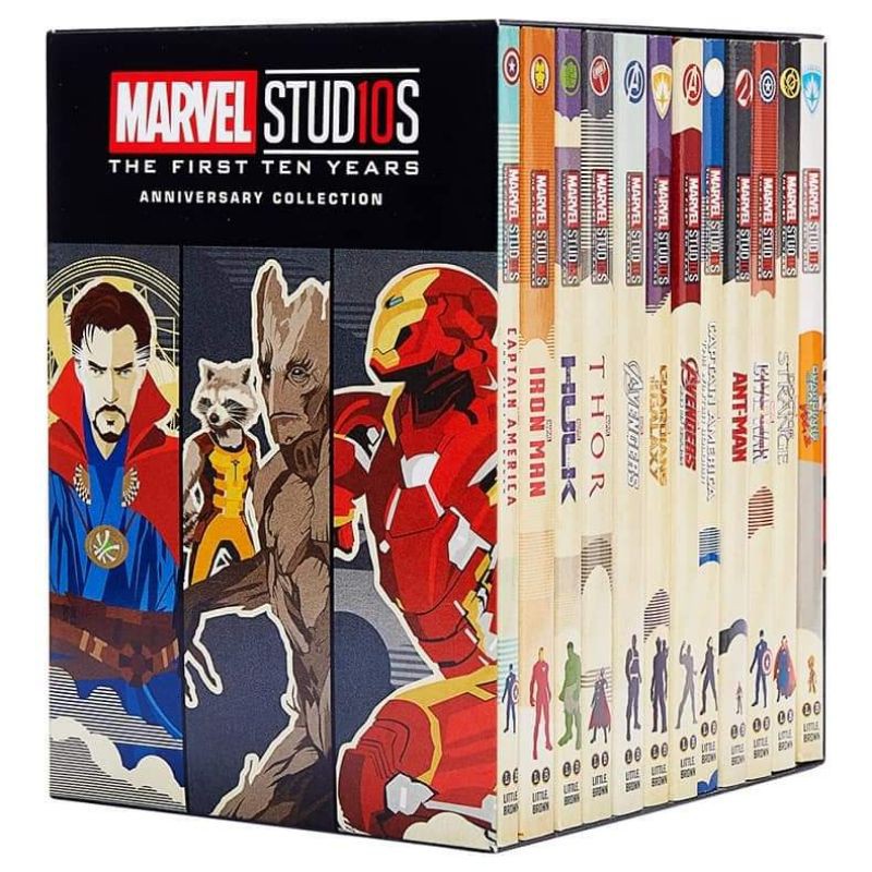GENUINE MARVEL STUDIOS THE FIRST 10 YEARS BOX Set (12 books) | Shopee ...