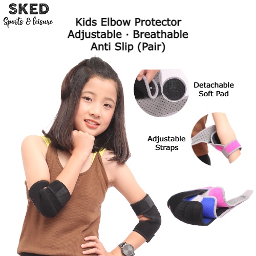 SKED Aolikes Kids Elbow Guard Kids Sport (1Pair) + Soft Pad High ...
