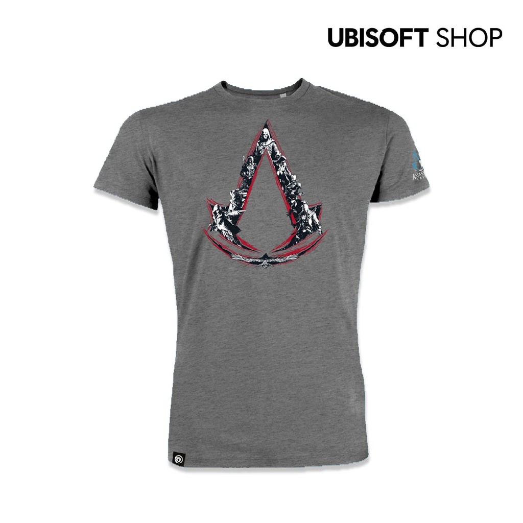 Assassin's Creed - Classic T-Shirt (Grey) | Ubisoft | Shopee Malaysia