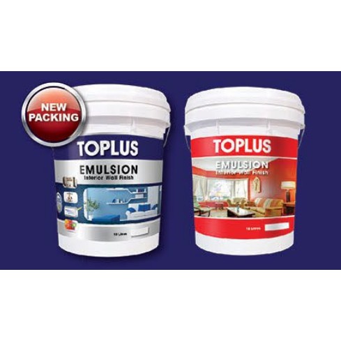 7LT SMART Toplus Emulsion Paint [Cat Kapur] pg2 | Shopee Malaysia