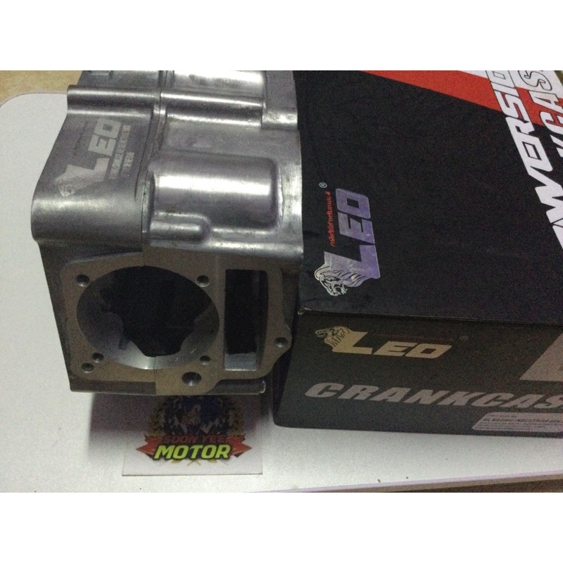 Leo Crankcase Casing Engine Custum (63MM)Tiang STD(Untuk Block Dream ...