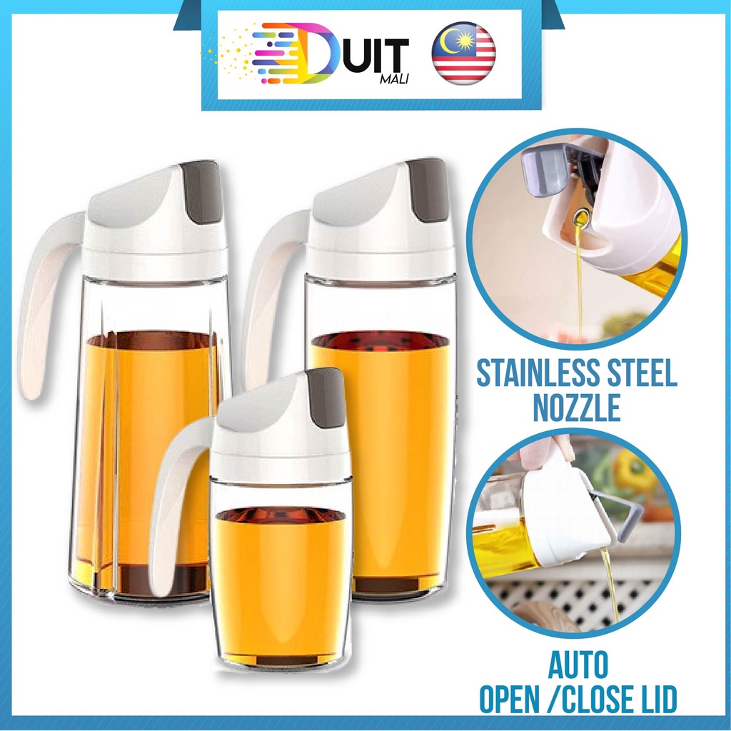 Duitmali MZ Botol Kaca Botol Minyak Masak Sos Kicap Oil Container ...