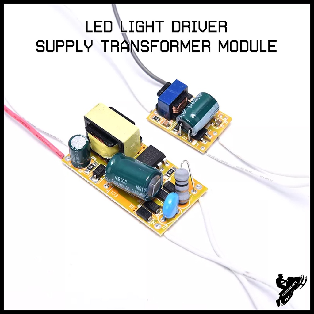 LED Light Driver Supply Transformer Module | Shopee Malaysia
