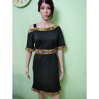 Baju tradisional moden Sabah/Dress Rungus corak pinakol (tidak termasuk ...