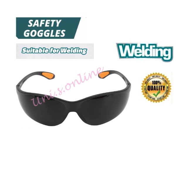 SAFETY GOGGLES / EYE PROTECTION GLASSES / OUTDOOR CONSTRUCTION GOGGLE GLASS WELDING EYE COVER ...