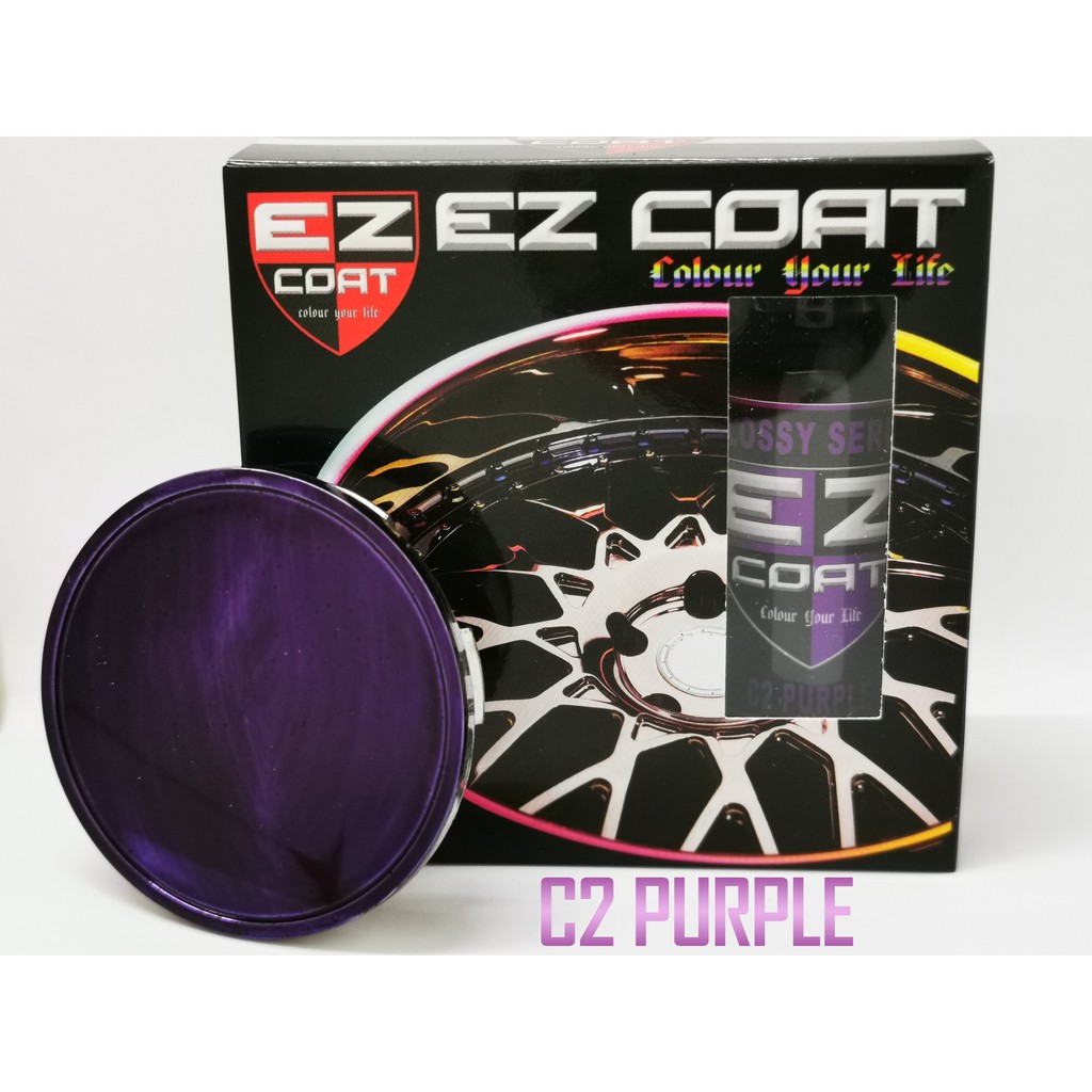 PURPLE CHROME COLOUR PAINT (EZ COAT C2 PURPLE) | Shopee Malaysia