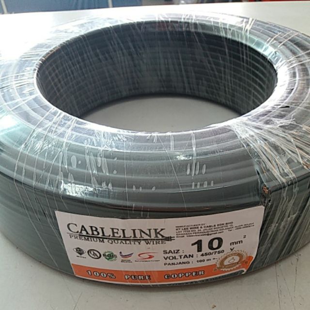 10mm sq PVC Cable With SIRIM Approval | Shopee Malaysia