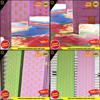 PARTITION SCREEN DIVIDER PEMBAHAGI PENGHADANG SURAU /DAPUR BERWARNA ...
