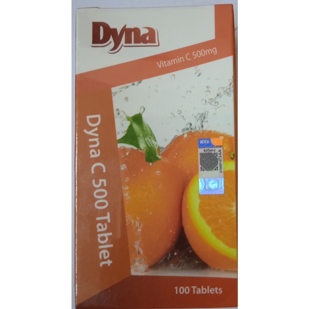Dyna Vitamin C 500mg(100 tablets) | Shopee Malaysia