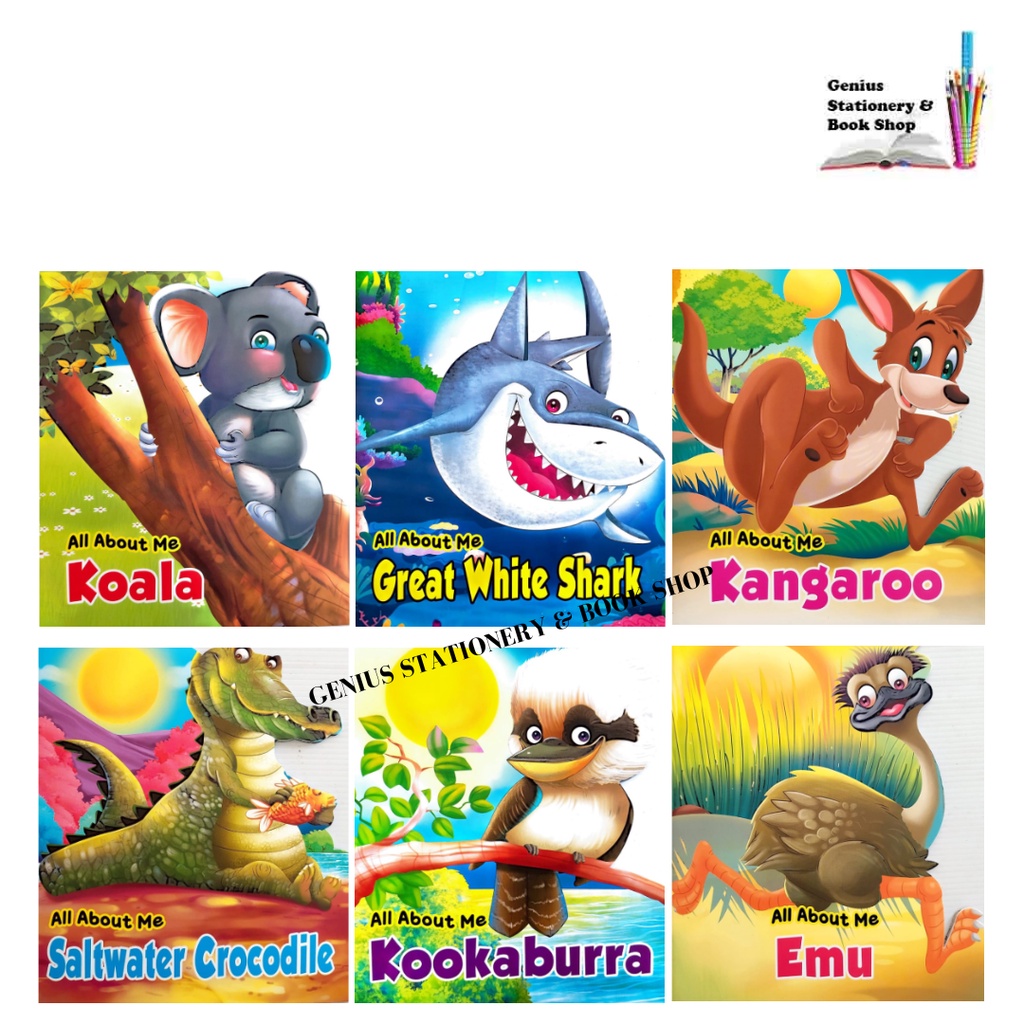 ALL ABOUT ME WILD ANIMALS STORY BOOKS | Shopee Malaysia