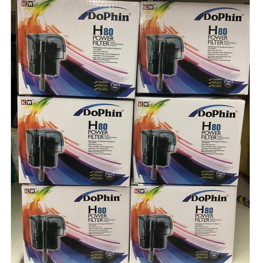Special Price~~Dophin H80 Hanging Filter 185 L/H For Tank Up To 20cm | Shopee Malaysia