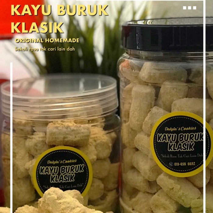 BISKUT KAYU BURUK KLASIK - ORIGINAL HOMEMADE - RESEPI ORANG KAMPUNG ...