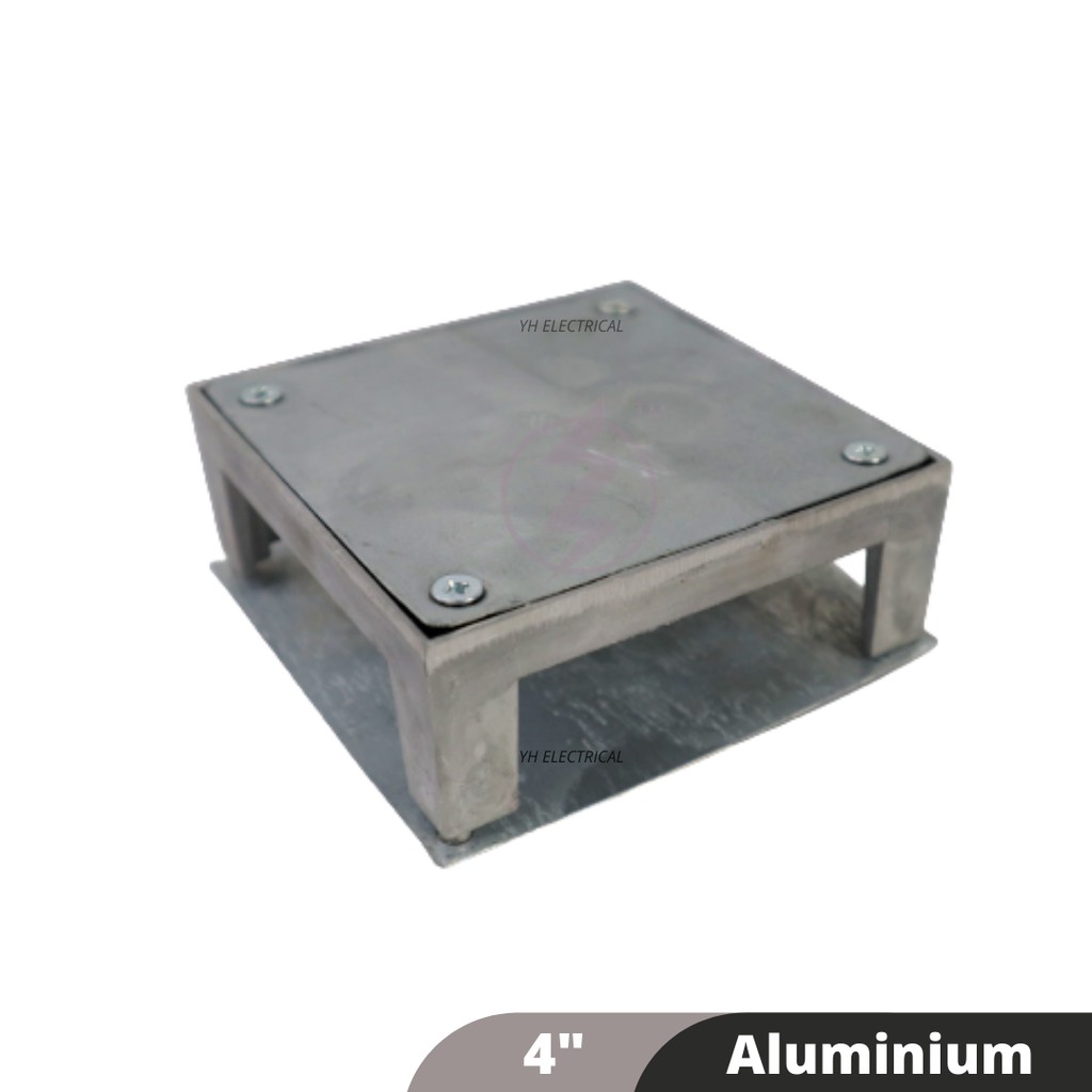 4" x 4" / 6" x 6" / 8" x 8" inch ALUMINIUM TELEPHONE JUNCTION BOX ...