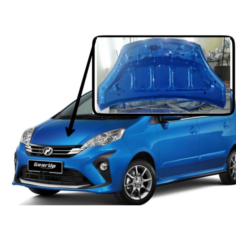 alza front bonnet with paint (NHF) (will not ship to sabah sarawak ...