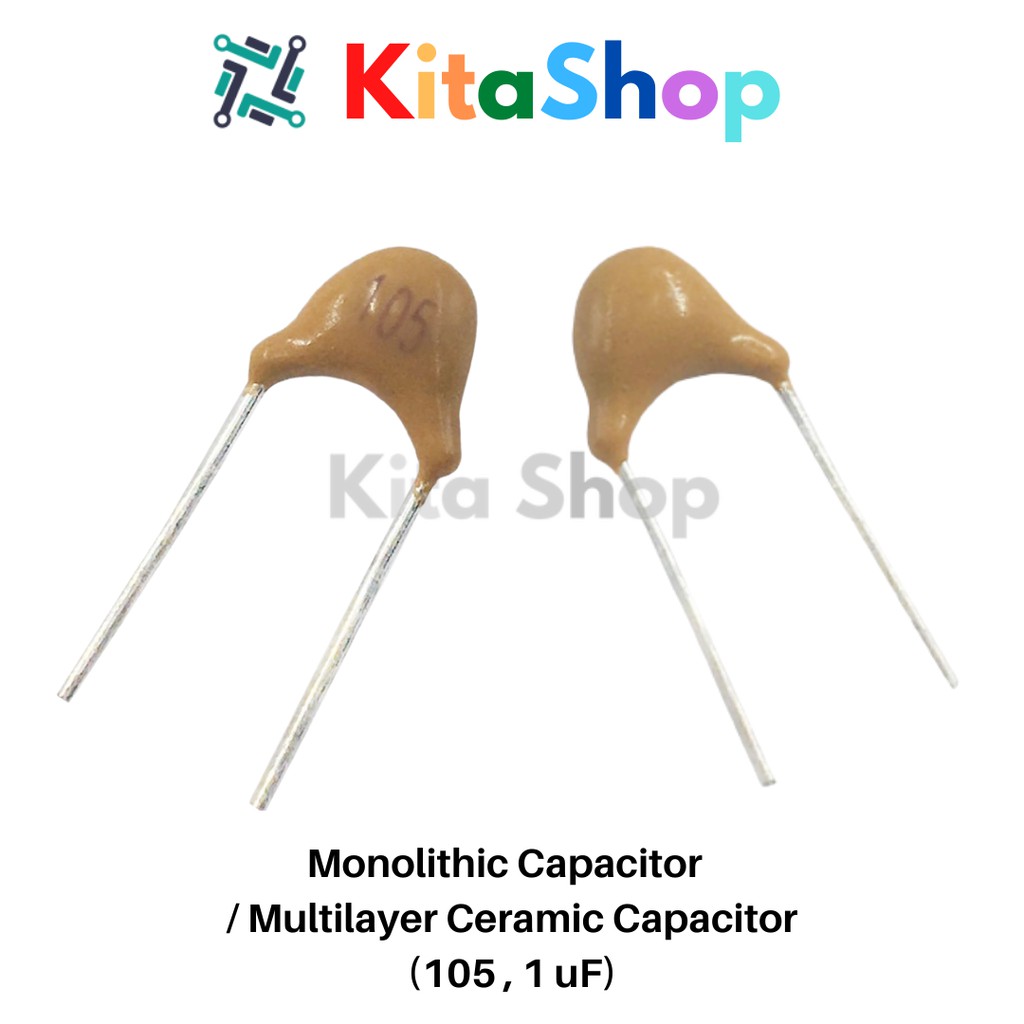 Monolithic Capacitor / Multilayer Ceramic Capacitor (105 , 1 uF ...