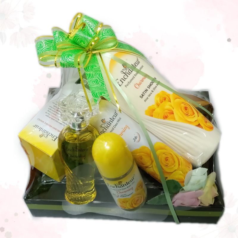 ENCHANTEUR CHARMING 4 in 1 GIFT SET/HANTARAN/HADIAH | Shopee Malaysia