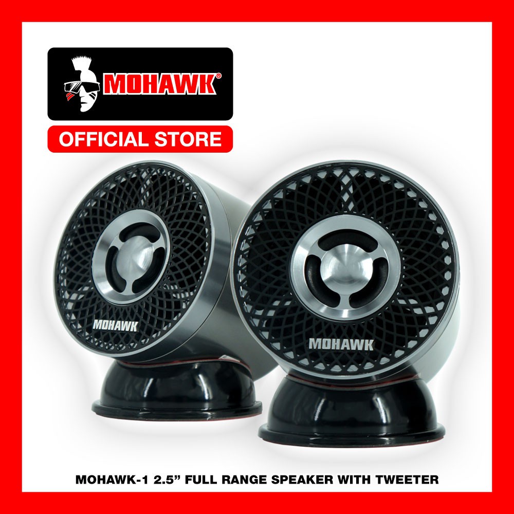 MOHAWK Car Audio 21M1-2.21 1-SERIES 2.5 Inch Full Range Speaker With ...