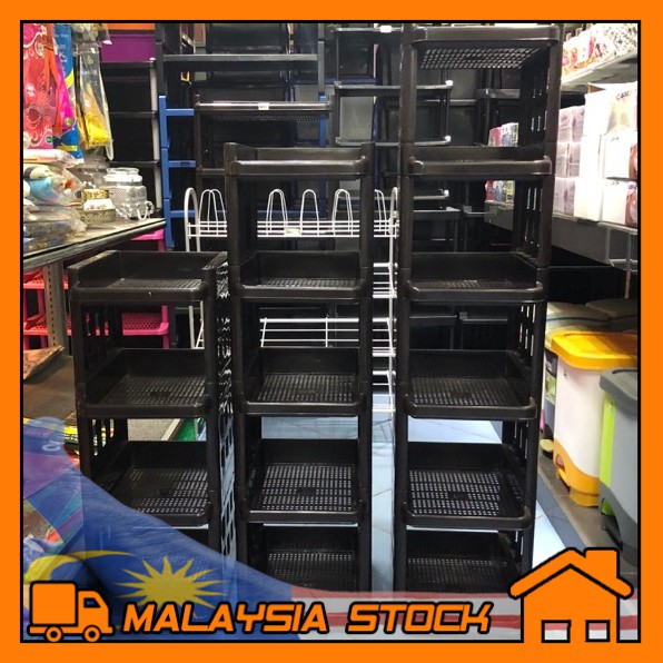 Century Multi Purpose Plastic Rack 4 - 7 Tier Rak Plastik Serbaguna ...