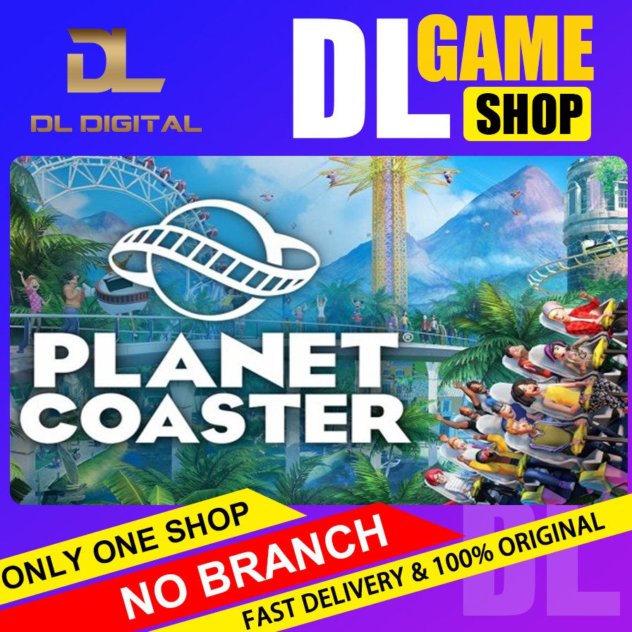 Planet Coaster (PC Steam Original Game Activation Digital Download ...