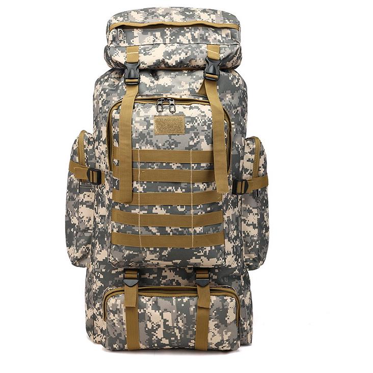 Beg Sandang Pakaian Perkhemahan Askar Besar Kalis Air 80L Military ...