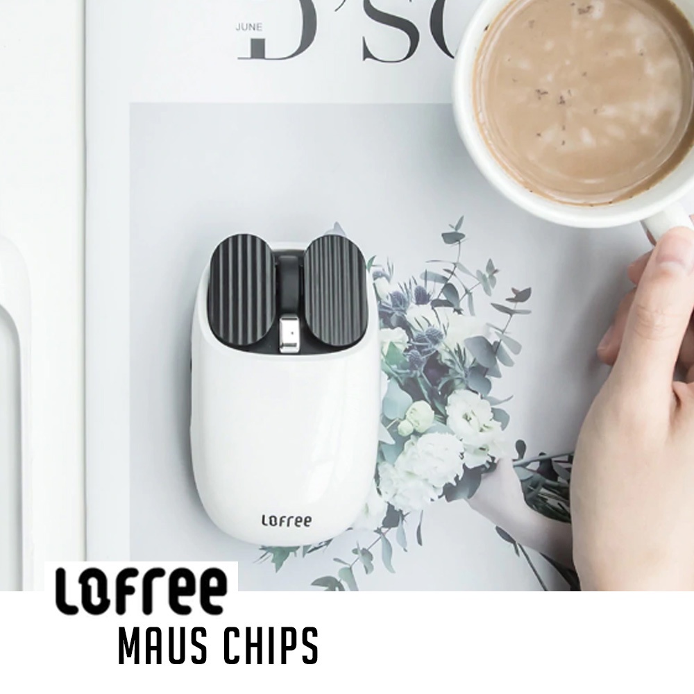 LOFREE Maus Chips Bluetooth Wireless Rechargeable Mouse | Shopee Malaysia