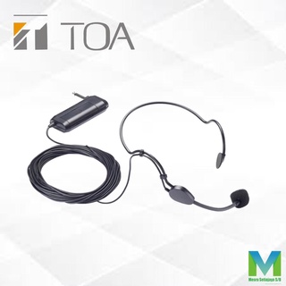 (MIC IMAM)TOA EM-370HS-AS Headset Microphone with 10 Meter Mic Cable ...
