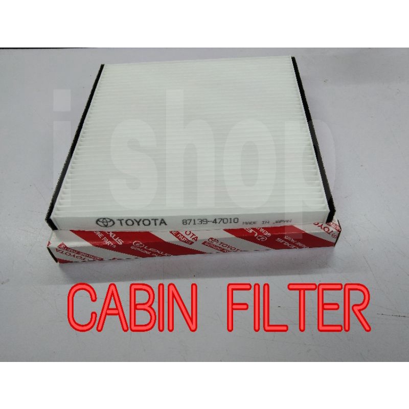 CABIN FILTER TOYOTA VIOS NCP42 CAMRY ACV30 ESTIMA ACR30 ALPHARD ANH10 ...