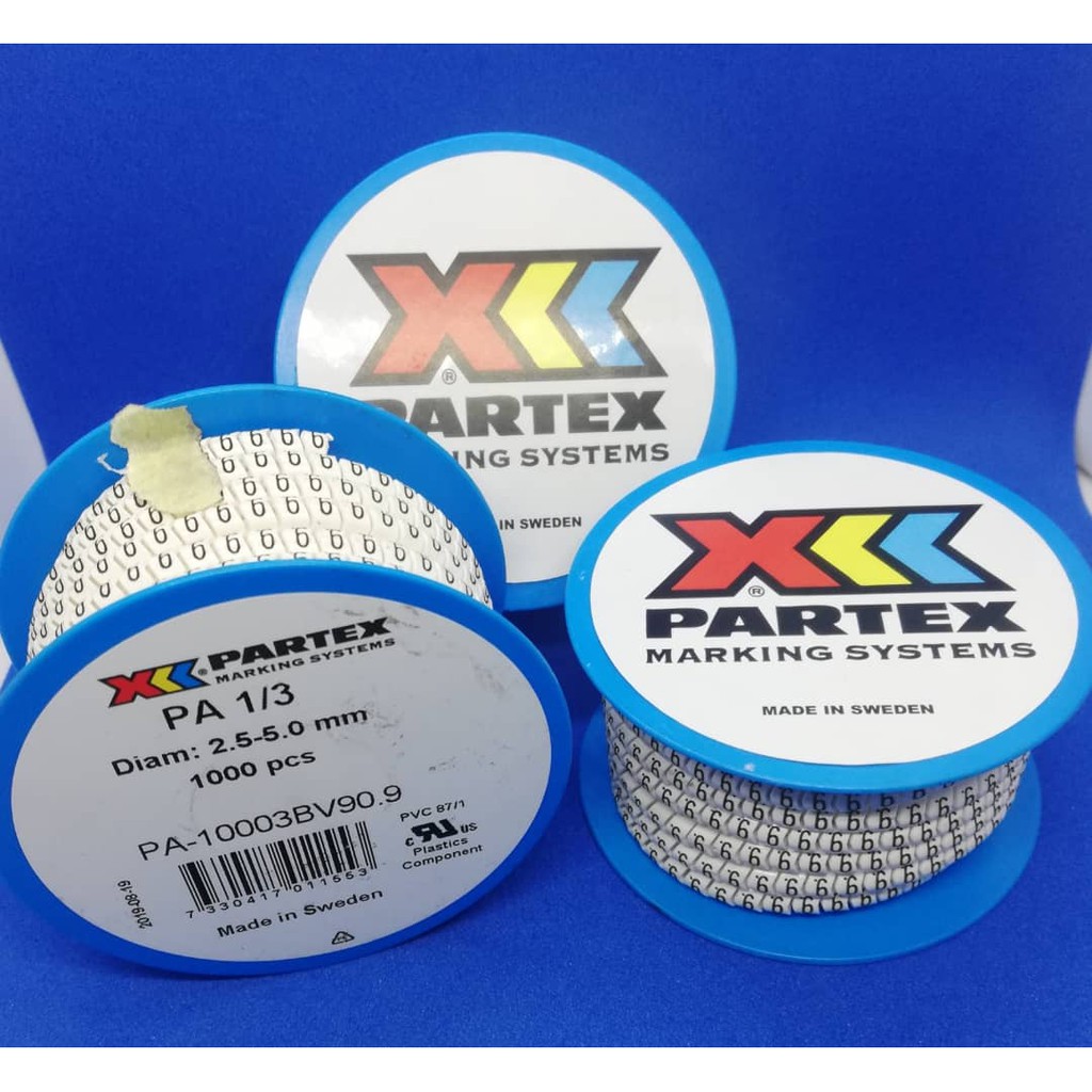 PARTEX CABLE MARKER FOR CABLING WORKS | Shopee Malaysia